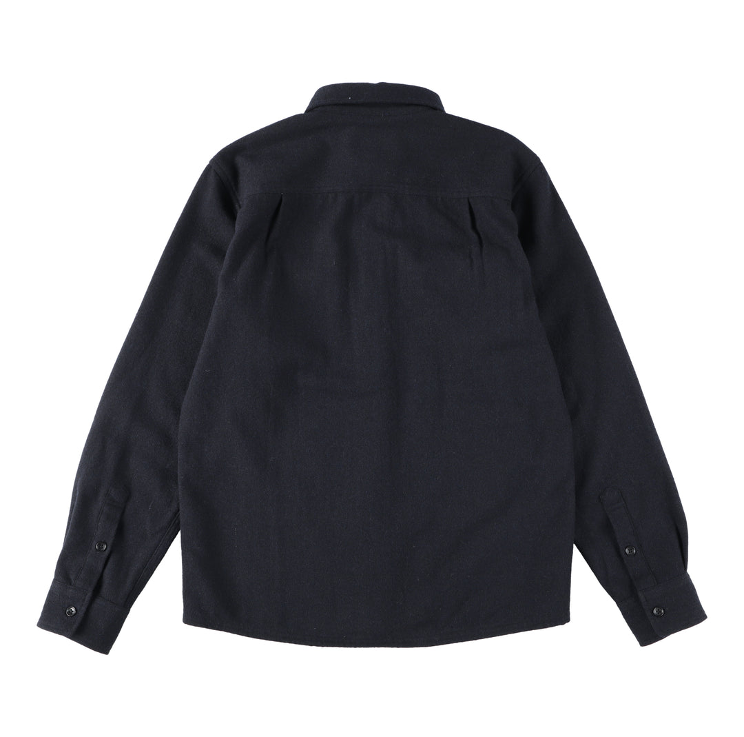 CORMORANT WOOL SHIRT-＃70（NAVY） – PAPERSKY WEAR STORE